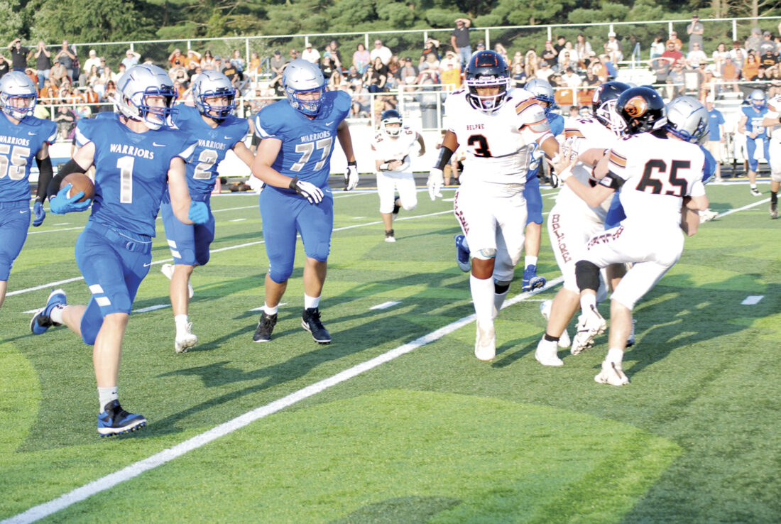 Warren invades Morgan on Raiders’ new field | News, Sports, Jobs - News ...